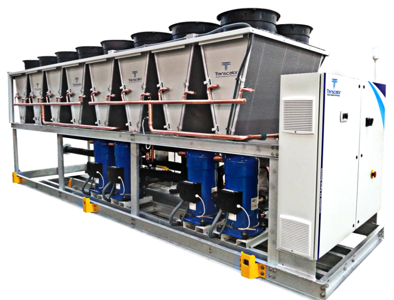 O que é um chiller com compressor Scroll - Transcalor